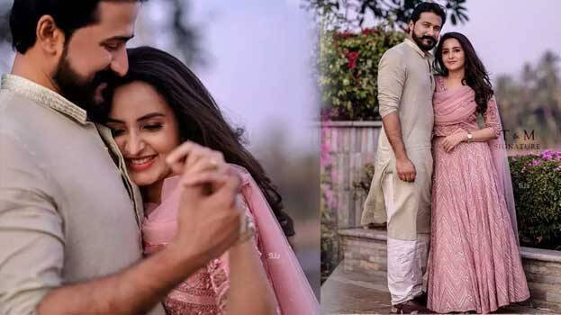 Bhama gets engaged to Aruna at a simple function - CINEMA - CINE NEWS ...